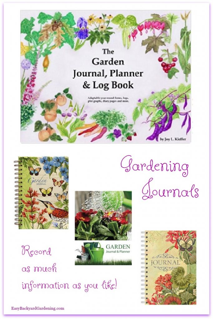 Garden Journals - A Gardeners Best Tool for Gardening Success - Easy Backyard Gardening